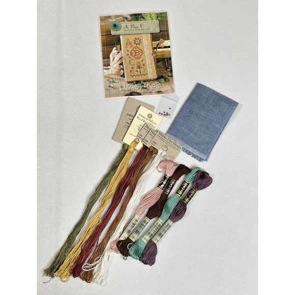 Lizzie*Kate | Office | Lizzie Kate Limited Edition A Bee C Cross Stitch ...